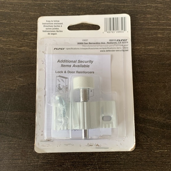 Other | Primeline U985 White Twistin Sliding Patio Door Lock | Poshmark
